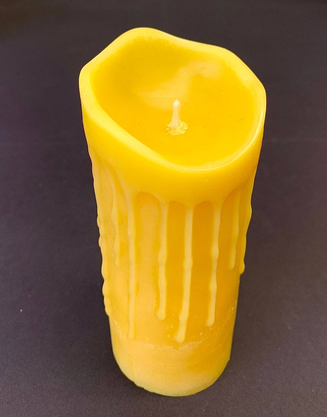 Pure Beeswax Dripped Candle Decorative Candle Gift Dripping Candle ...
