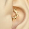 18g Star Daith Earring - Etsy