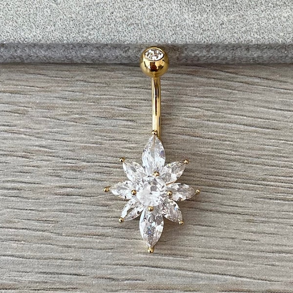 Unique Belly Ring - Etsy