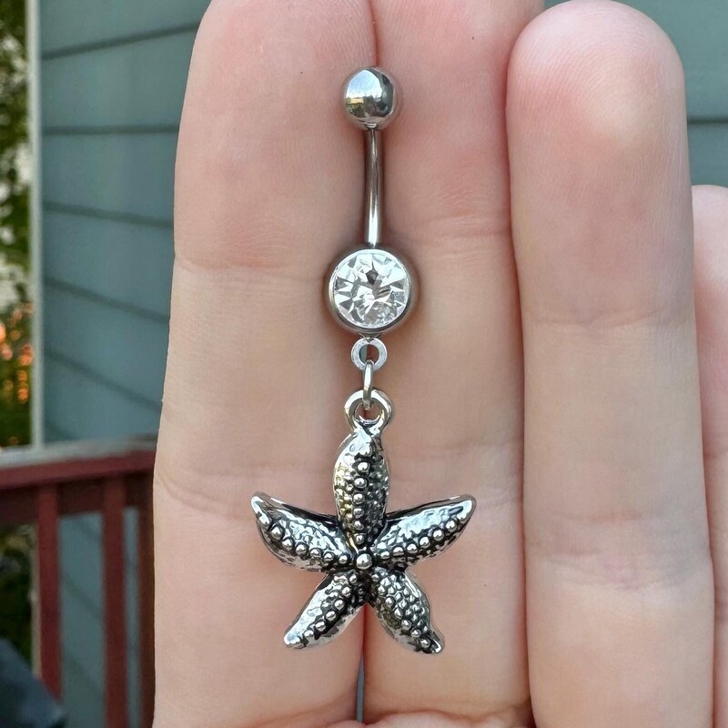 Nautical Belly Ring - Etsy