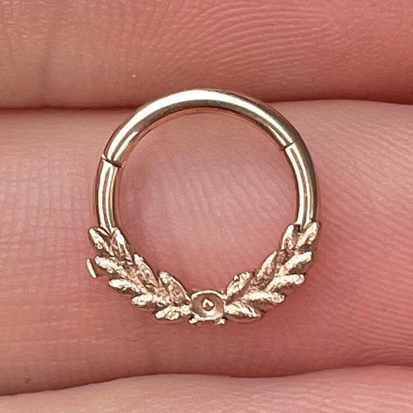 Rose Gold Septum Jewelry - Etsy