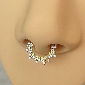 Cute Septum Ring, Unique Septum Ring Gold, Septum Jewelry, Septum ...