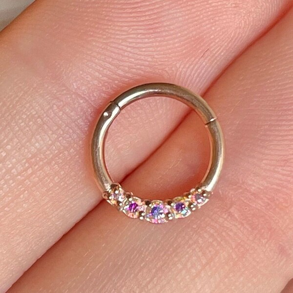 Delicate Nose Ring - Etsy