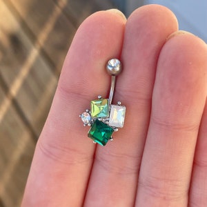 Unique Abstract Gold Belly Button Piercing Gold Belly Button Jewelry ...