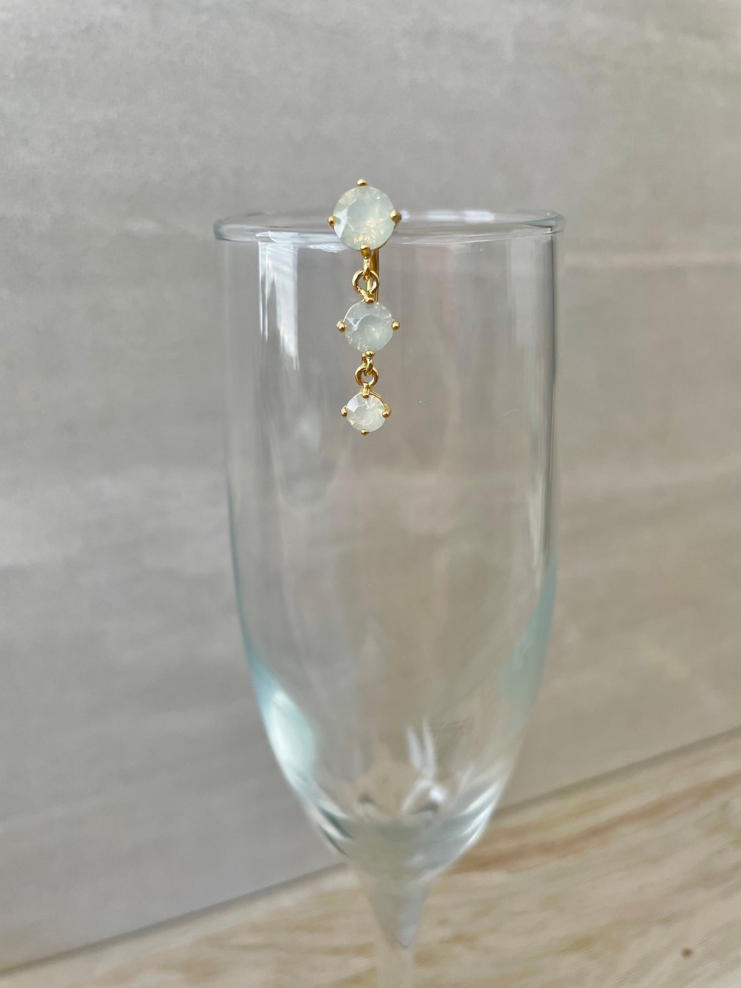 Floating Belly Button Ring, Gold Opal Top Down Drop Dangly Belly Belly ...