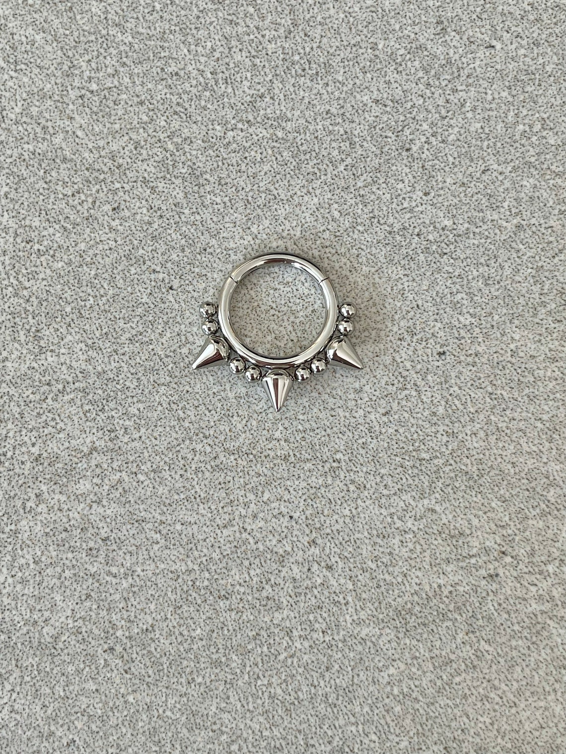 8mm 10mm 16G Daith Ring Silver Daith Jewelry Clicker - Etsy