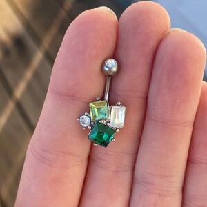 Unique Abstract Gold Belly Button Piercing Gold Belly Button Jewelry ...