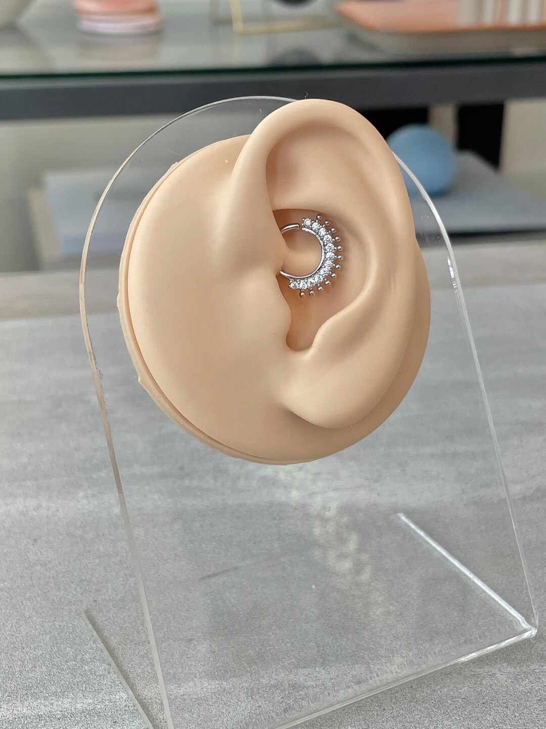 Daith Earring Silver Daith Jewelry Dainty Cute Daith Rings Daith ...