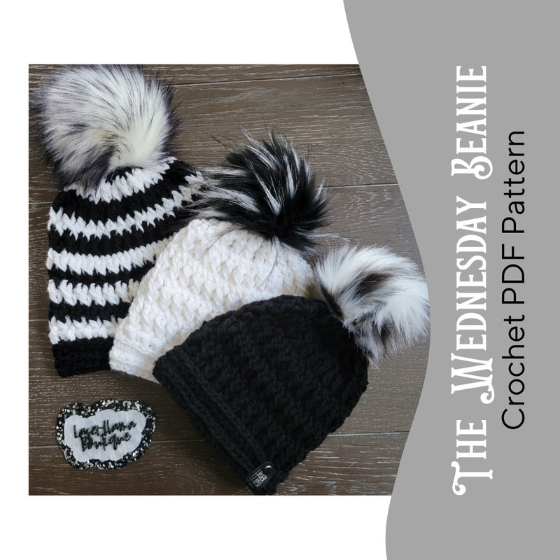 Wednesday Addams Hat - Etsy