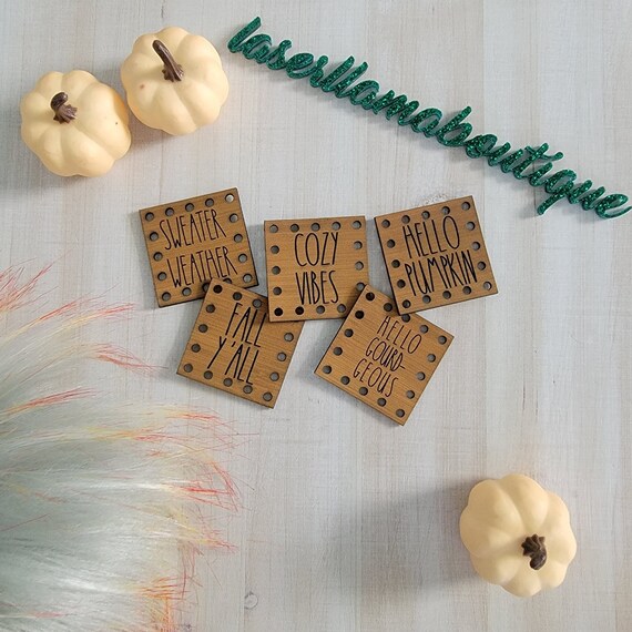 Fall Themed Rae Dunn Inspired Sayings/patches for Handmade - Etsy