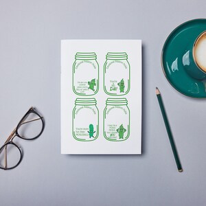 Mini Pickle Pal & Printable Display Cards~printable Pickle Cards~20 ...