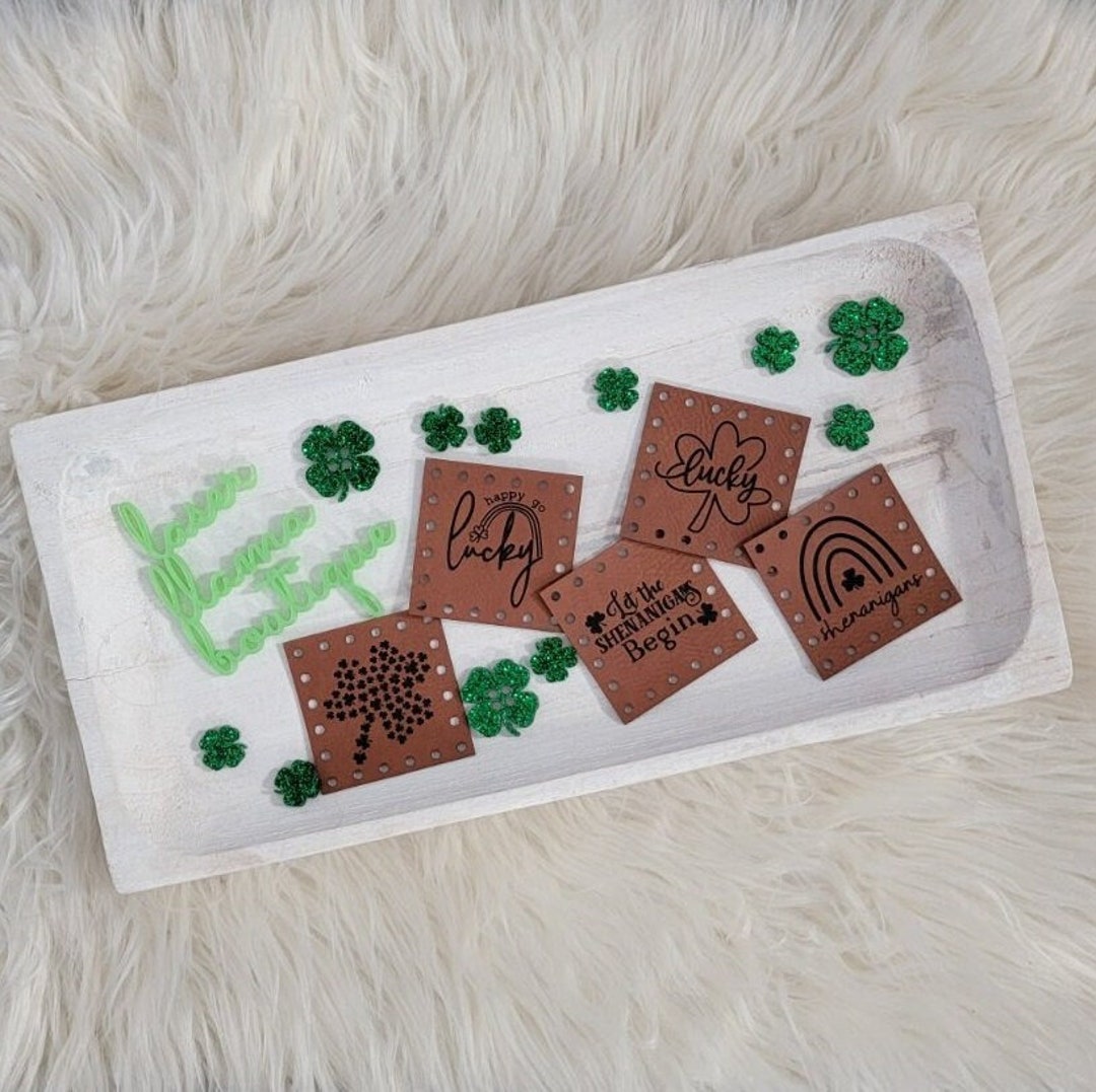 Shenanigans Patch Set/5 Pack/15 Colors Vegan Faux Leather/2 Sizes of ...