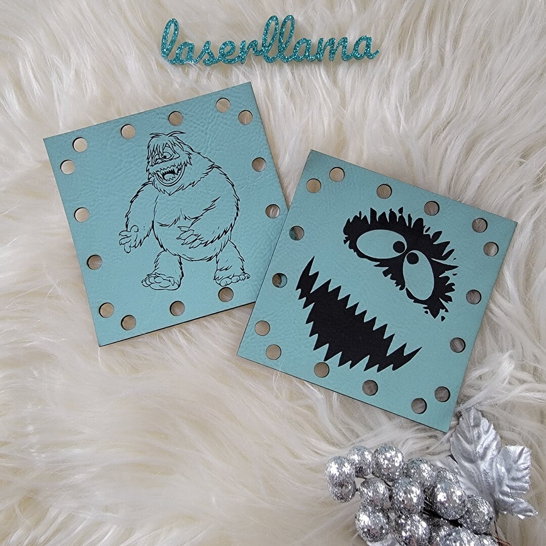 Yeti Granny Square Patches/crochet Add on for Granny Square Bags or ...