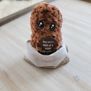 Native Potato Tags/potato Pun Patches/set of 8/ready to Ship/crochet ...