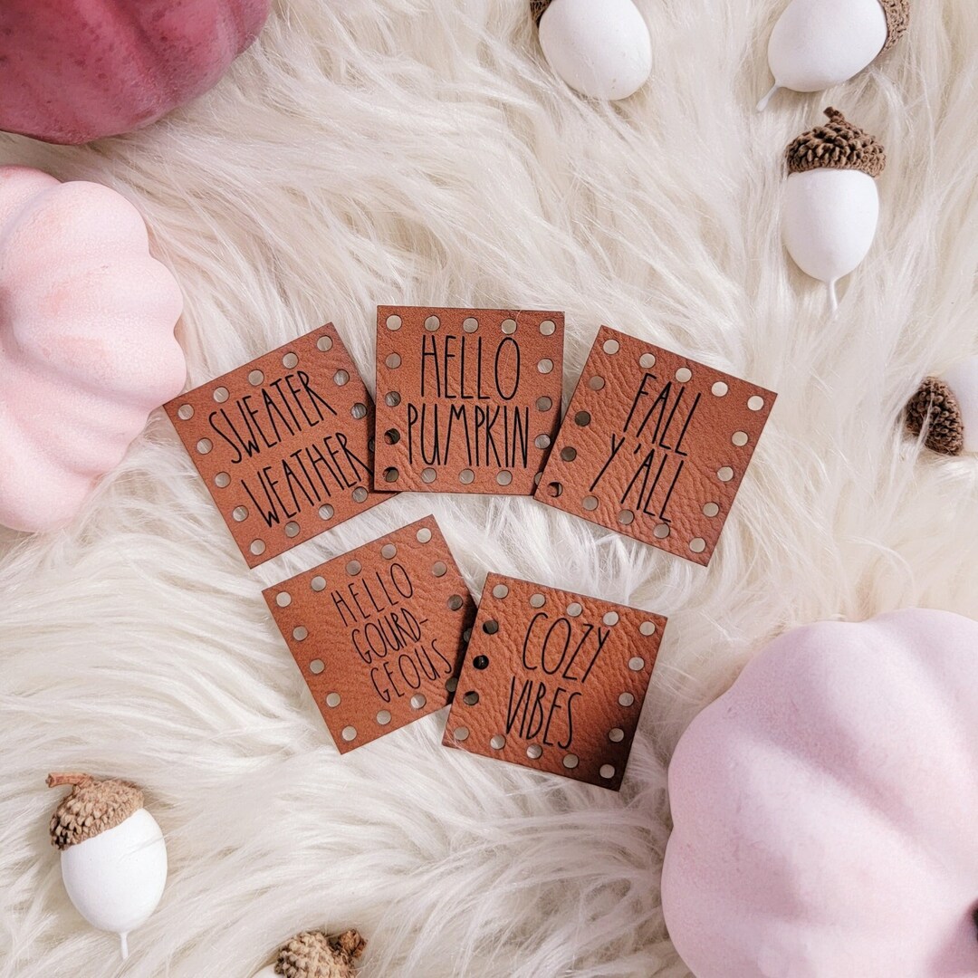 Fall Themed Rae Dunn Inspired Sayings/patches for Handmade Items/eco ...