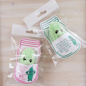 Mini Pickle Pal & Printable Display Cards~printable Pickle Cards~20 ...