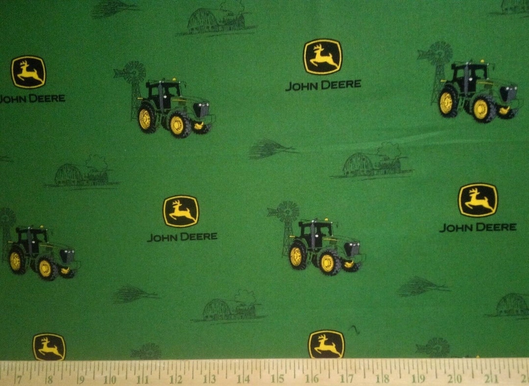 John Deere Fabric, Green John Deere, Springs Creative, Tractor Toss ...