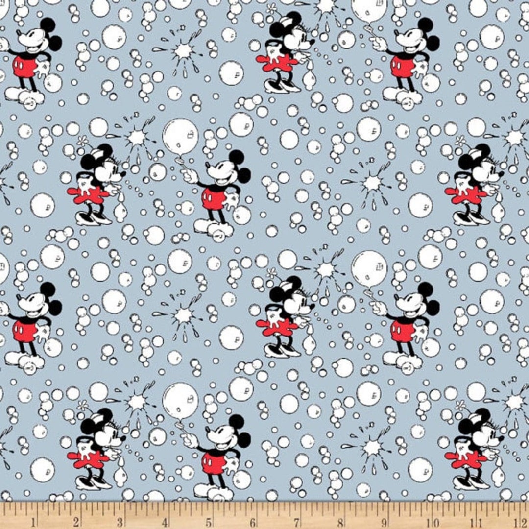 Mickey Minnie Mouse Fabric, Disney Fabric, Springs Creative, Mickey ...