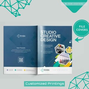 Customized A4 Expanding Folder Document Holder, Printings for Office ...