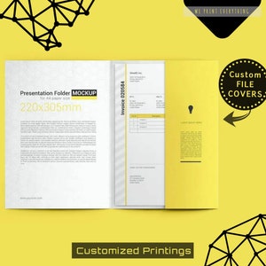 Customized A4 Expanding Folder Document Holder, Printings for Office ...