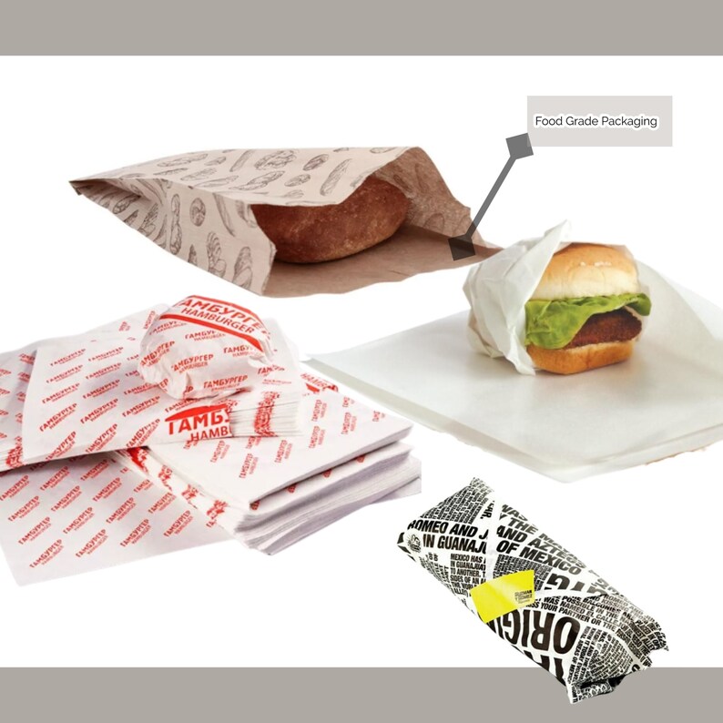 Kraft Boxes for Fast Food Packaging: Burgers, Wraps, Shawarma, Hot Dogs ...