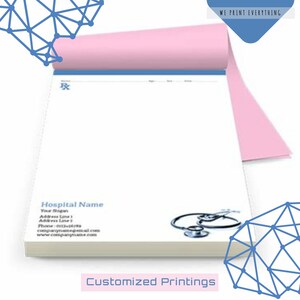 Personalize Your Clinic's Prescription Notepads, Stickers, and Planner ...