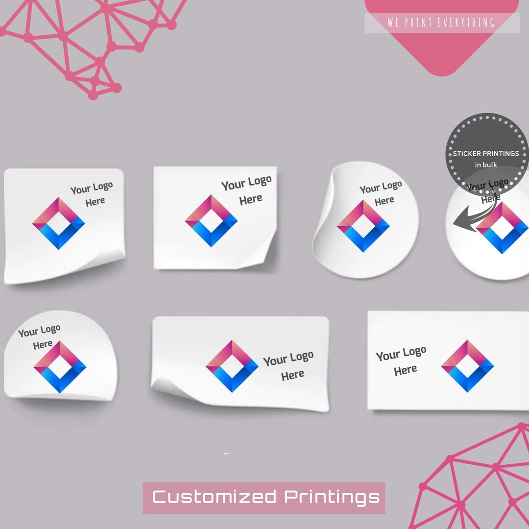 Customized Stickers for Packing Products, Wholesale Customized Roll ...