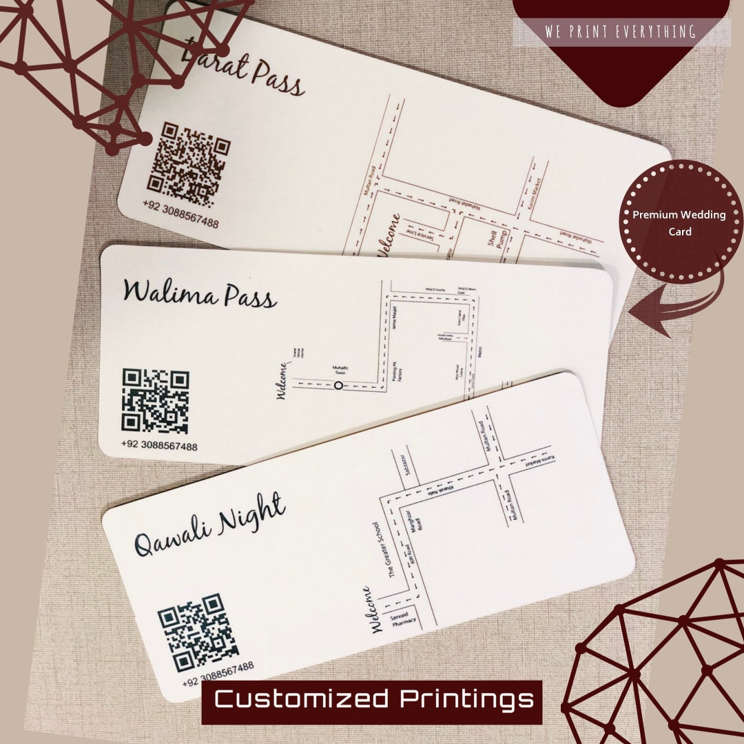 50 Customized Passport Invitation With Personalized Minimalist Design ...