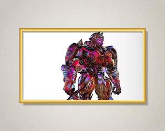 Transformers Canvas Wall Art - Etsy