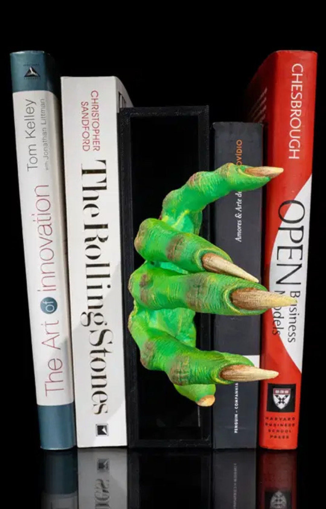 Book Nook, Creepy Hand, Books, Book Shelf, Halloween, Spooky Book Nook ...