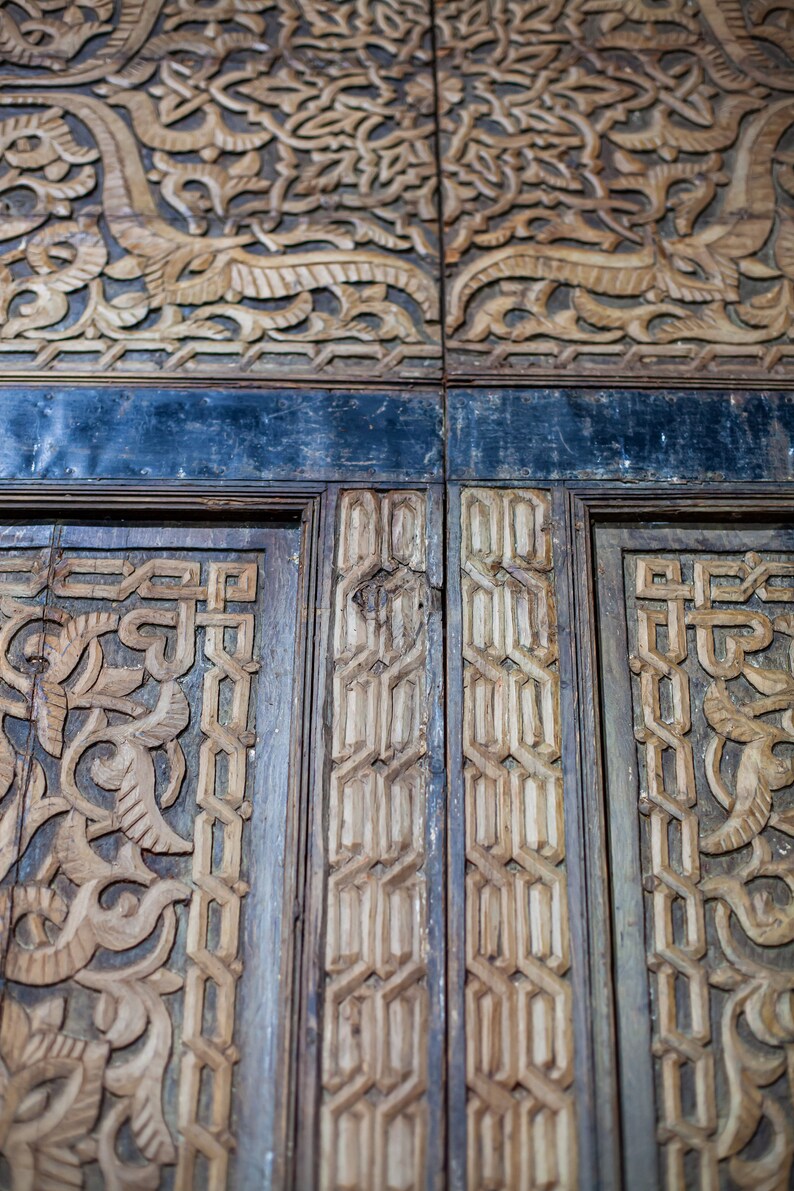 Moroccan Door, Moroccan Berber Door, Wooden Door, Andlusian Door ...
