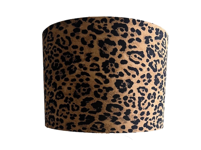 Unique Leopard Print Lampshade - Etsy