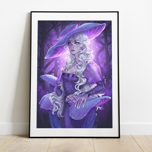 Amethyst Deceiver Lady Print - Etsy