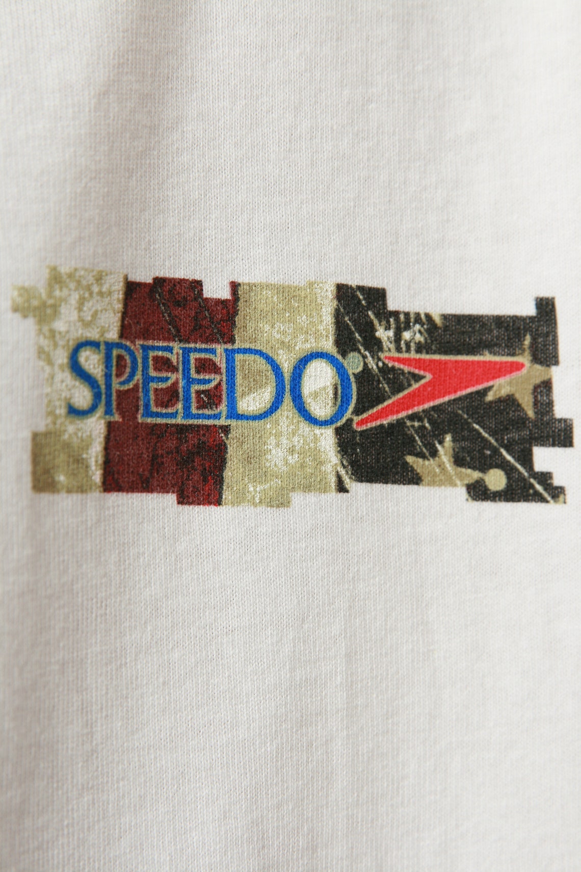 90s USA Vintage SPEEDO Graphic Cotton T-shirt 16250 - Etsy