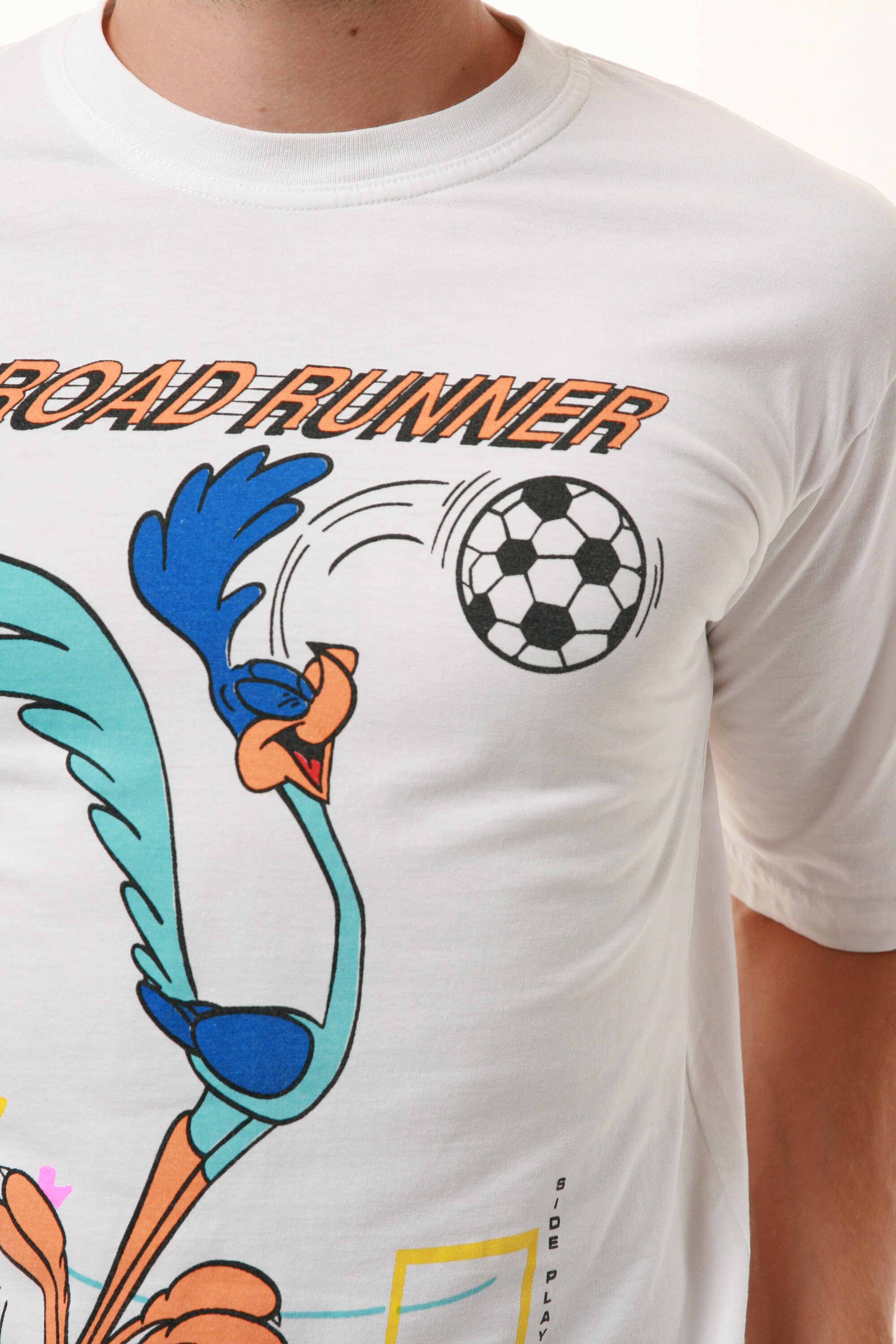 95s Vintage Warner Bros. Road Runner Cotton T-shirt 15853. - Etsy