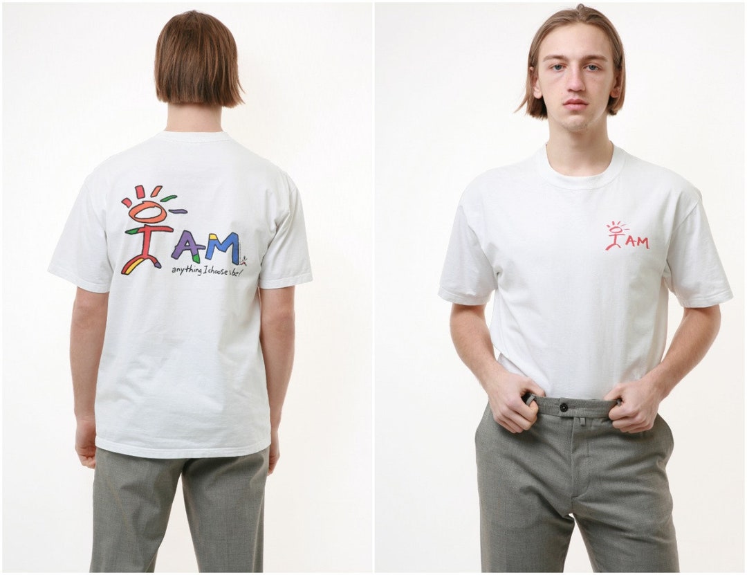 T-shirt IAM vintage Graphic Print Tee-shirt 18205 des années 90 - Etsy ...