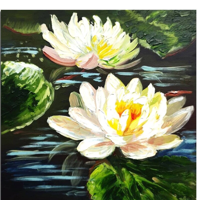 Paintings of Lilies - Etsy