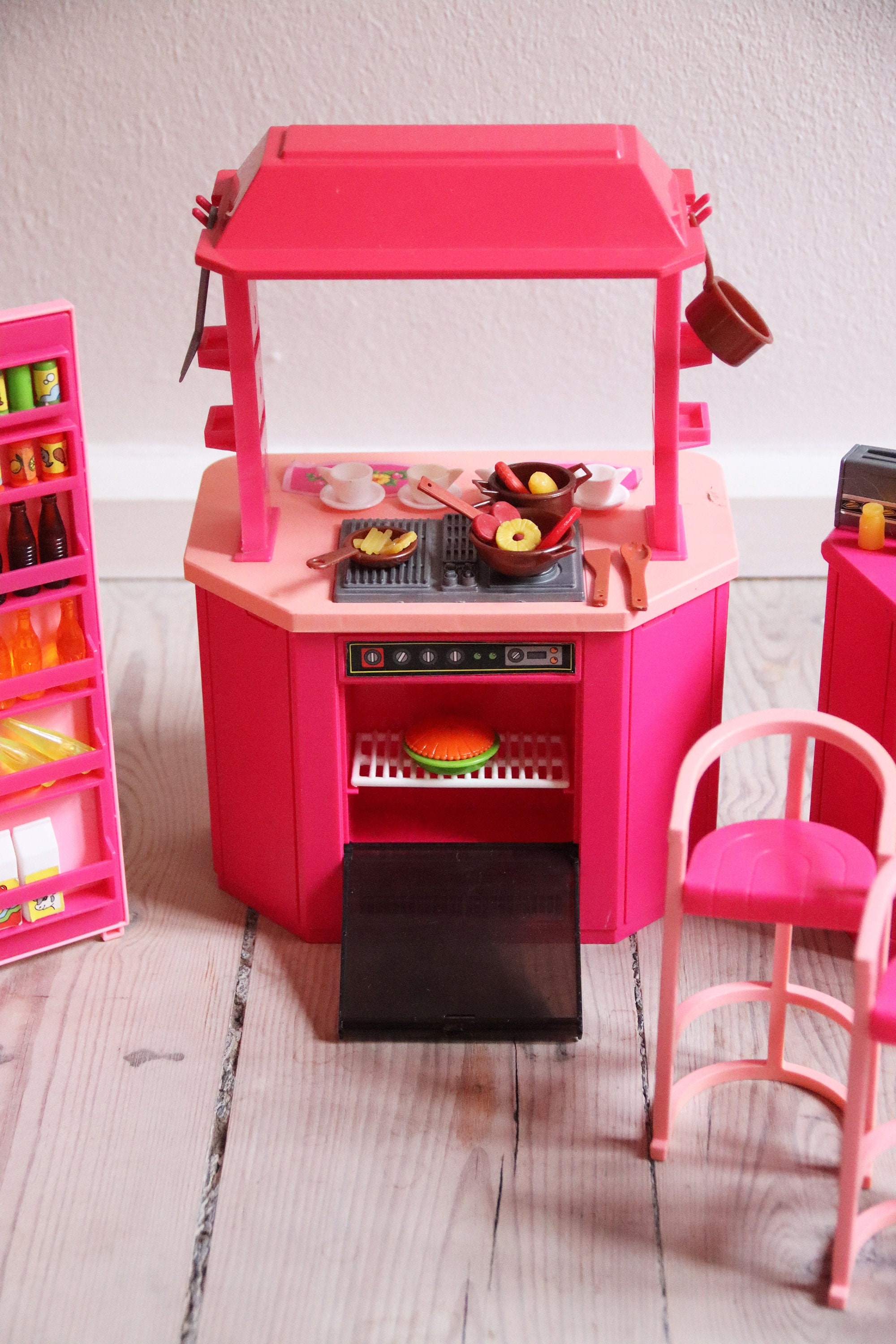 1986 Barbie Kitchen Playset. 1980s Vintage Barbie Kitchen - Etsy
