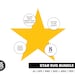 Yellow Star SVG Bundle: Star Icons, Clipart (digital Files) - Etsy