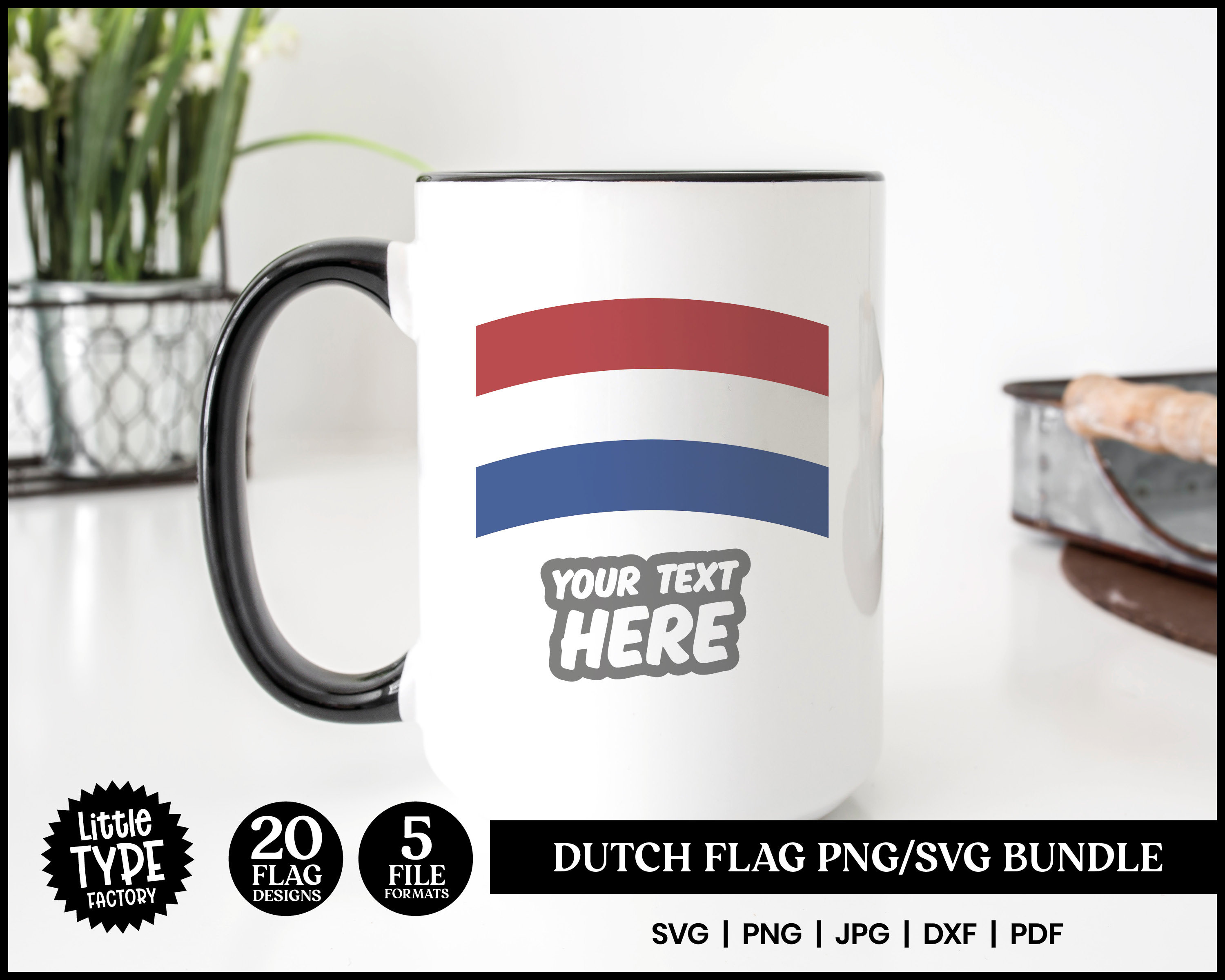 DUTCH FLAG PNG Bundle Holland Flag Svgs - Etsy