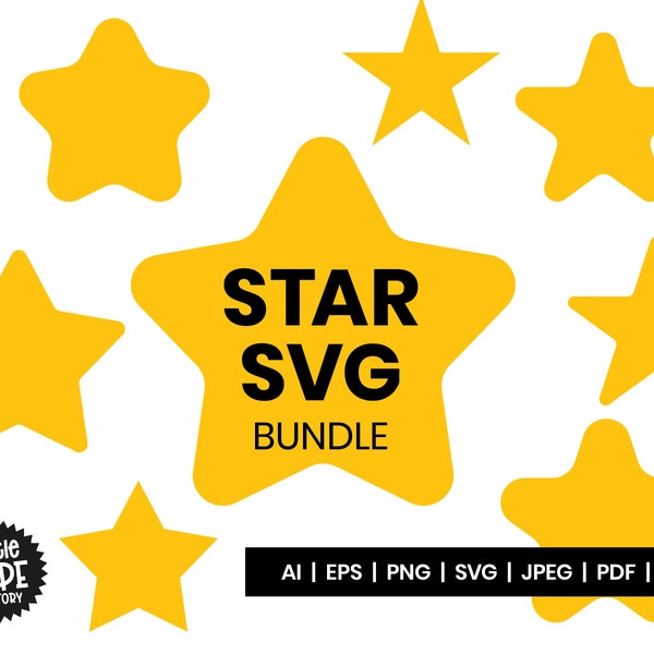 Stella svg - Etsy Italia