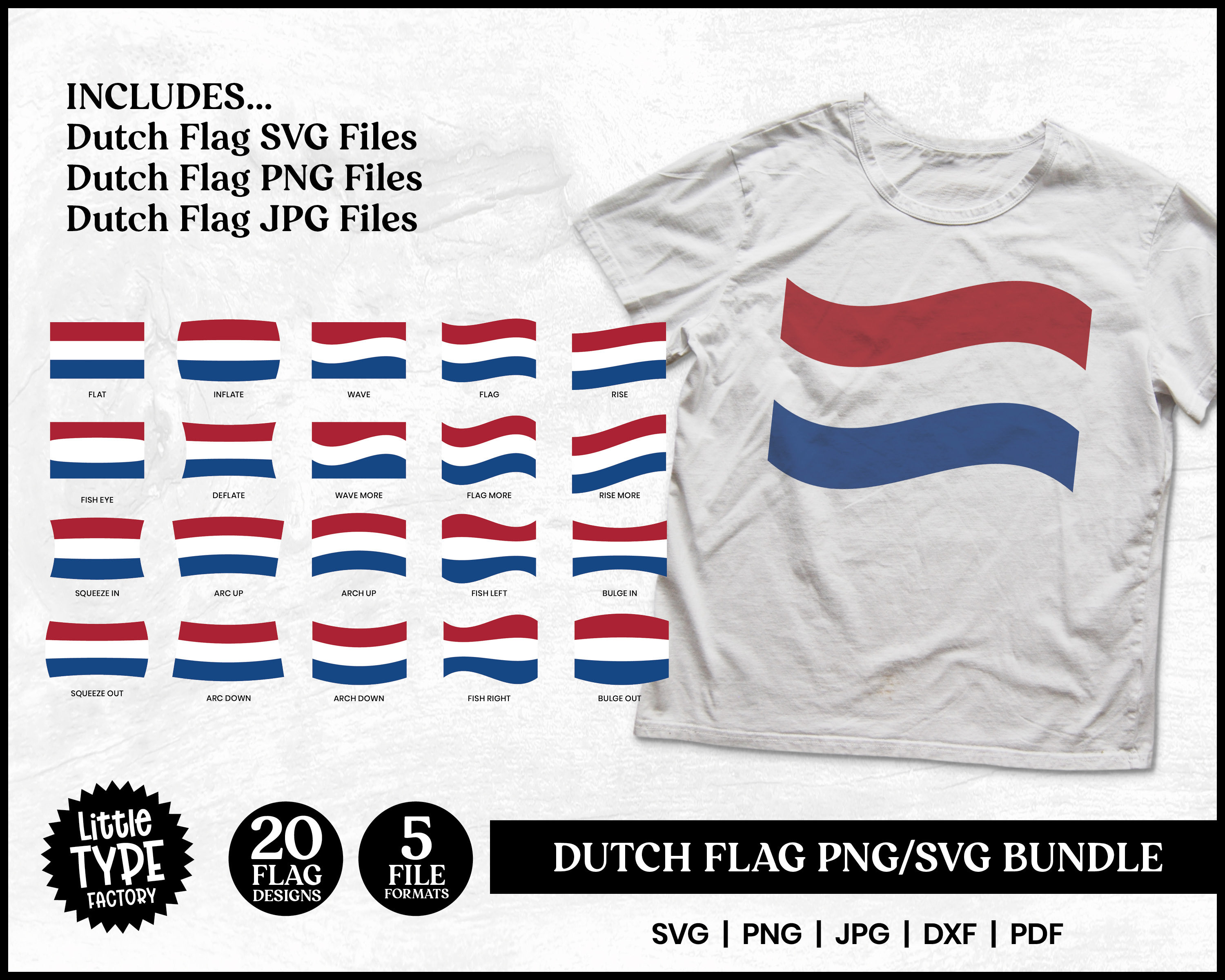 DUTCH FLAG PNG Bundel Holland Flag SVGs - Etsy Nederland