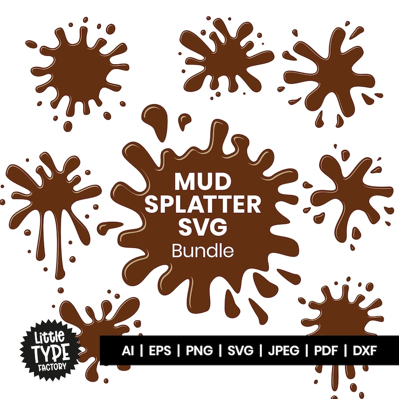 Jon Mud Print Template - Etsy Canada