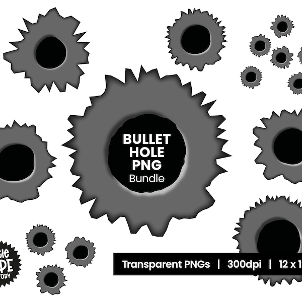 Bullet Holes - Etsy