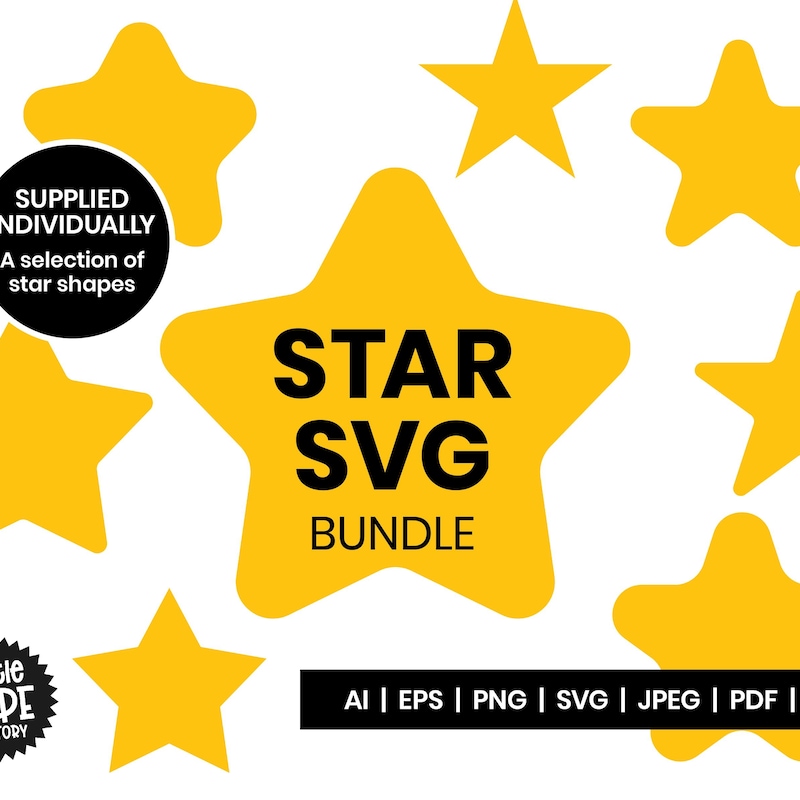 Stars Svg - Etsy