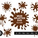 MUD SPLATTER SVG Bundle - Etsy