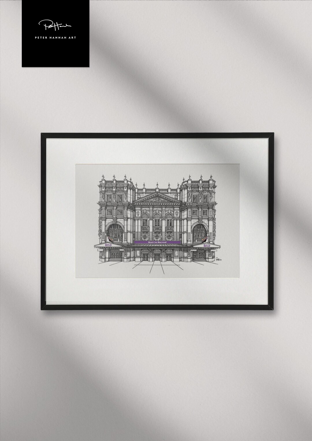 Next to Normal Musical, Wyndham’s Theatre, London West End, Hand-drawn ...