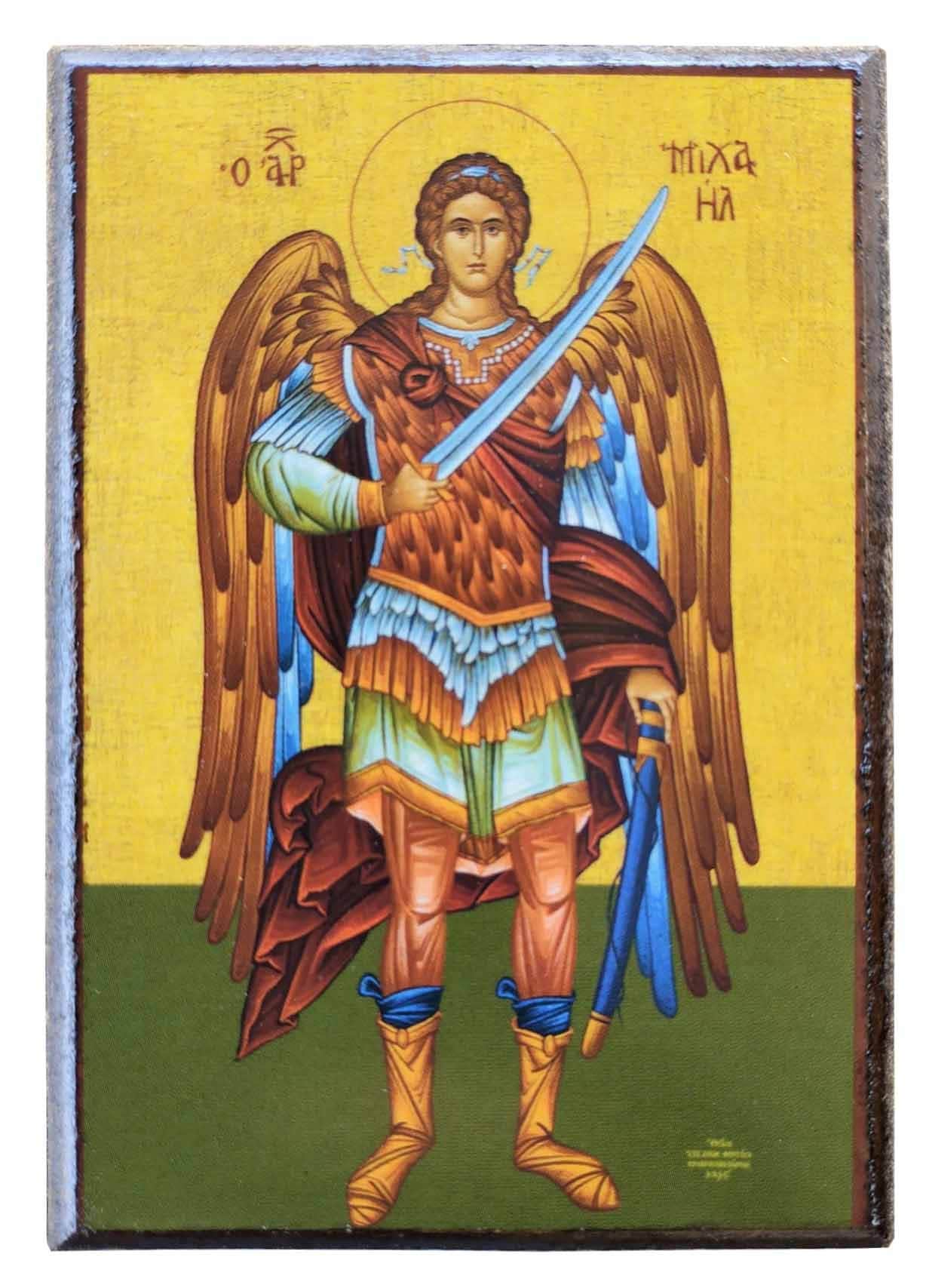 Archangel Michael Full Body Byzantine Icon Orthodox Icon - Etsy