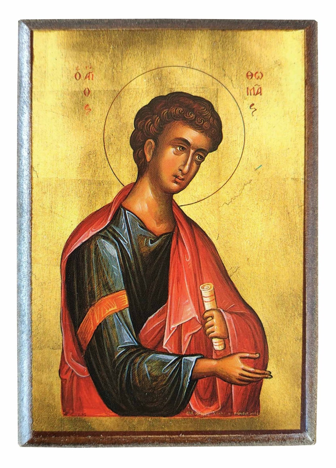 Saint Thomas the Apostle, Byzantine Icon, Orthodox Icon, Handmade Icon ...