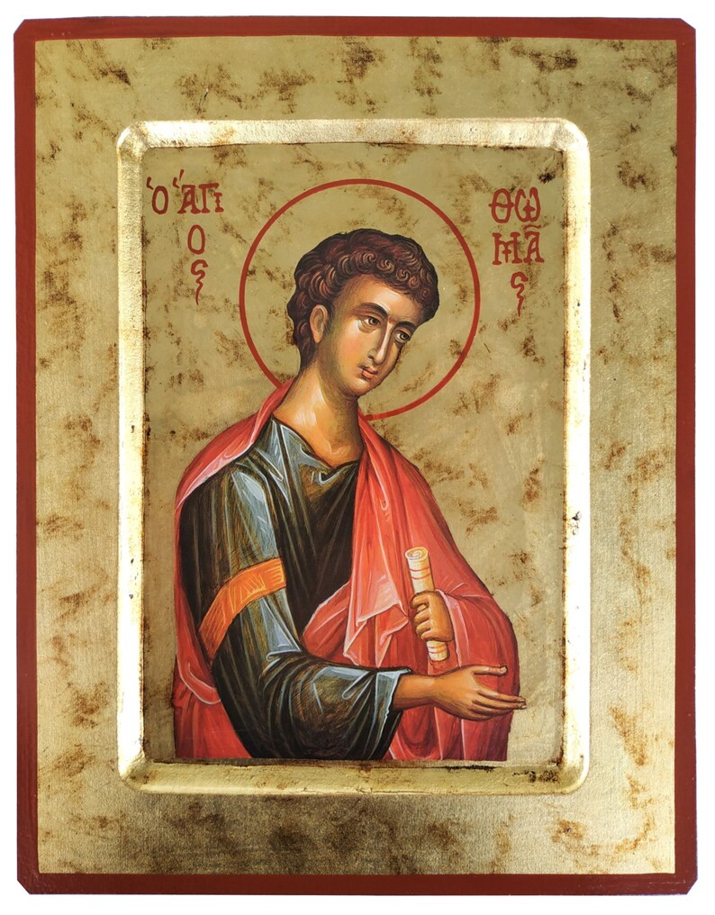 Saint Thomas the Apostle Byzantine icon orthodox icon | Etsy